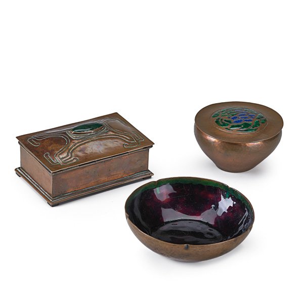 REBECCA CAUMAN ETC Three copper boxes - Jun 08, 2013 | Rago Arts and ...