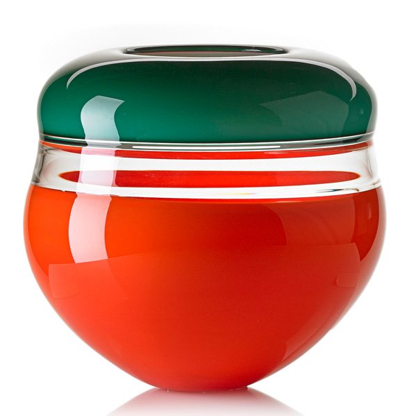 SONJA BLOMDAHL Large Incalmo glass vessel - Jun 09, 2013 | Rago Arts ...