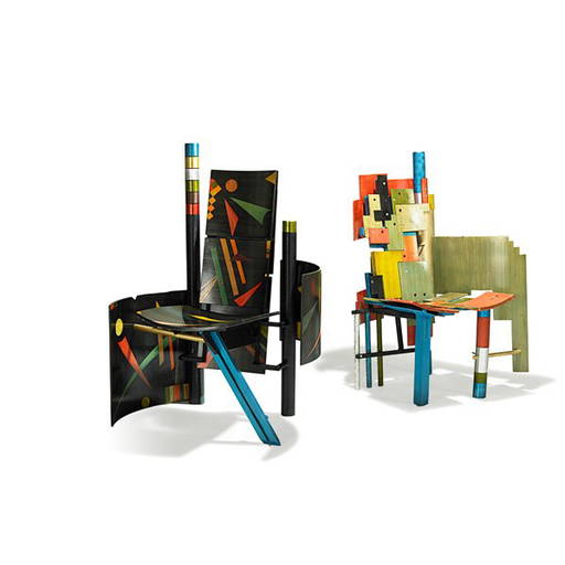 JAY STANGER Two throne chairs - Jun 09, 2013 | Rago Arts and Auction ...