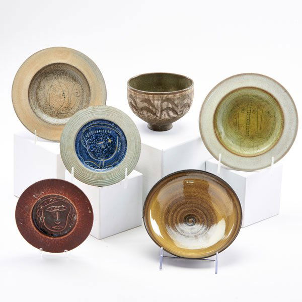 EDWIN AND MARY SCHEIER Small plate - Sep 23, 2018 | Rago Arts and ...