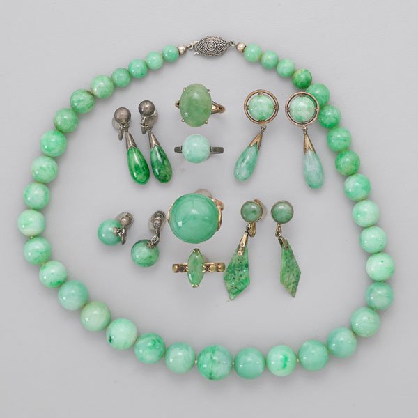 Collection Of Hardstone Jewelry