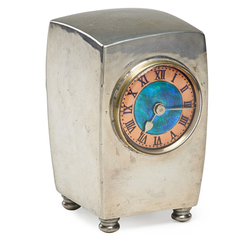ARCHIBALD KNOX; LIBERTY & CO. Tudric desk clock - Oct 18, 2014 | Rago ...