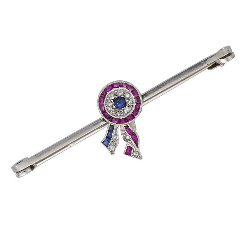 CARTIER COCKADE BROOCH