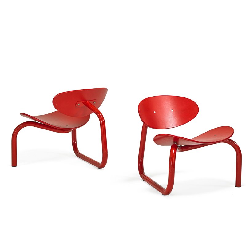 ERIK MAGNUSSEN; KEVI Pair of lounge chairs - Feb 13, 2015 | Rago Arts ...