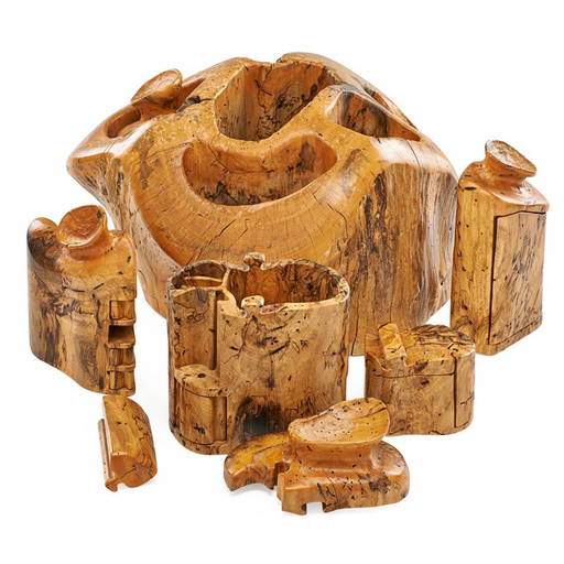 DON RUPARD Puzzle box - Feb 13, 2015 | Rago Arts and Auction Center in NJ