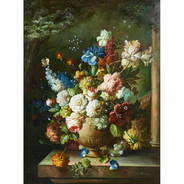 DUTCH STYLE STILL LIFE, OIL ON CANVAS, FRAMED - Feb 27, 2022 | Ahlers ...