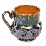 GEORGE OHR Dimpled mug - Oct 17, 2015 | Rago Arts and Auction Center in NJ
