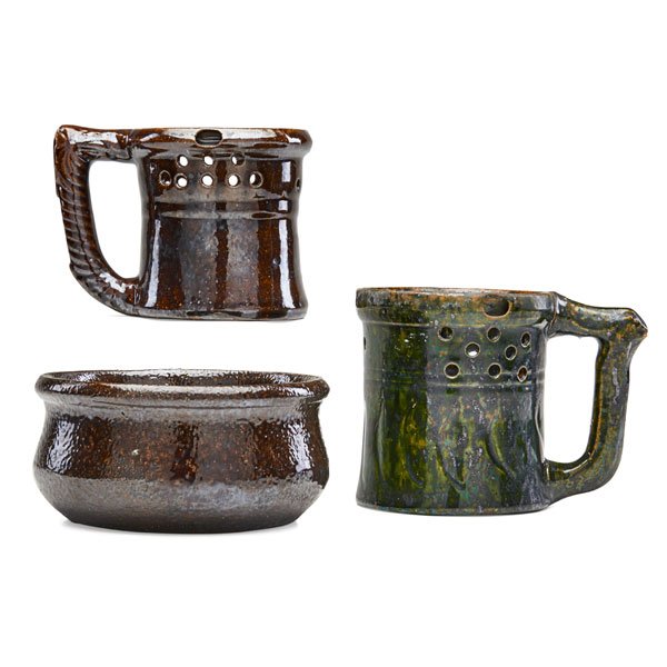 GEORGE OHR Two puzzle mugs and one ashtray - Oct 17, 2015 | Rago Arts ...