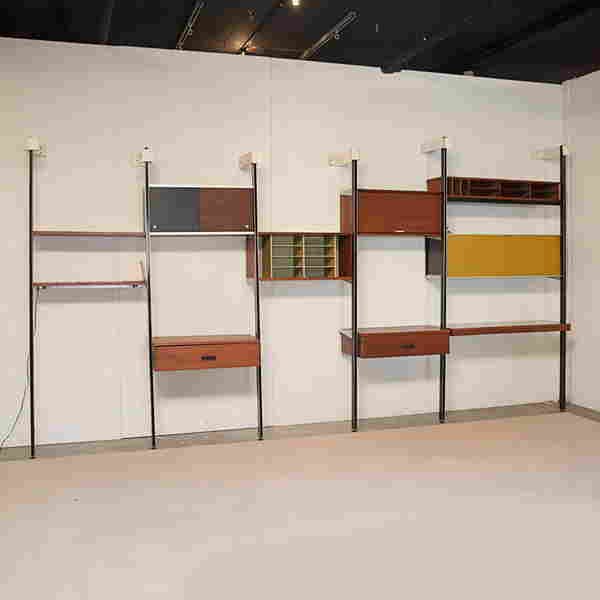 GEORGE NELSON; HERMAN MILLER 5-BAY CSS UNIT - Feb 27, 2016 | Rago Arts ...
