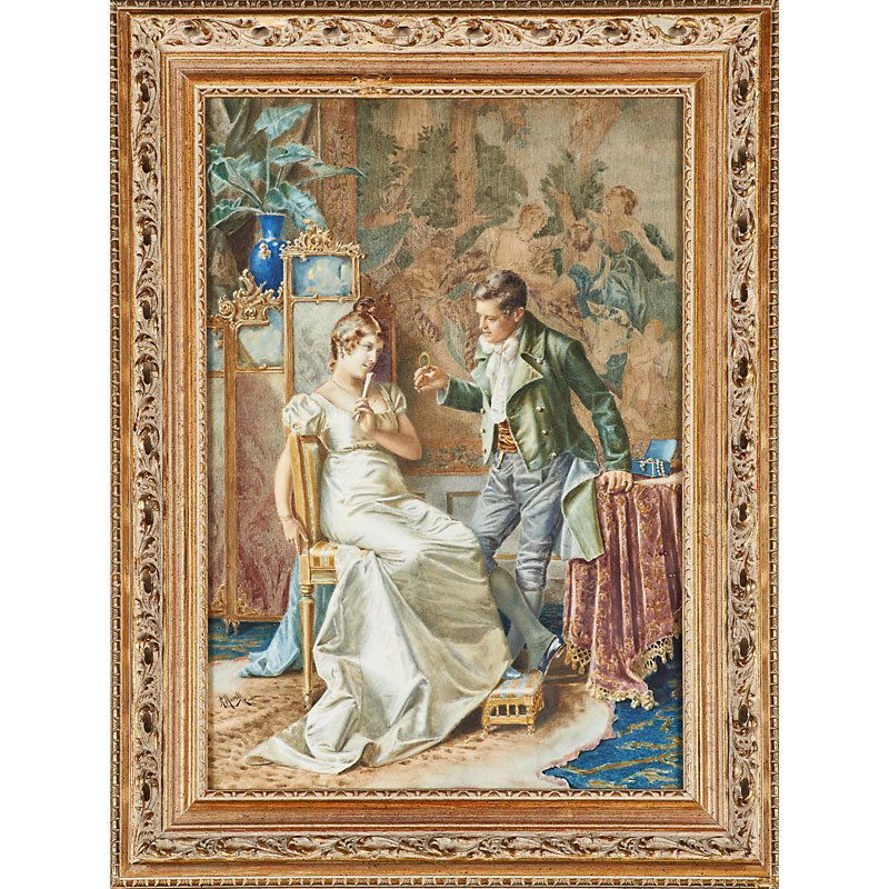 Mario Romani (Italian, 19th/20th c.) - Sep 14, 2019 | Neal Auction ...