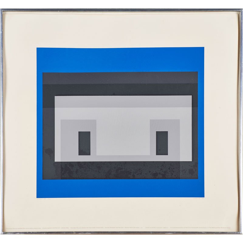 JOSEPH ALBERS (American/German, 1888-1976)