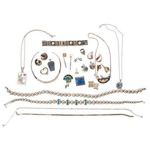 Tiffany, Craft Native American Silver Jewelry, Etc