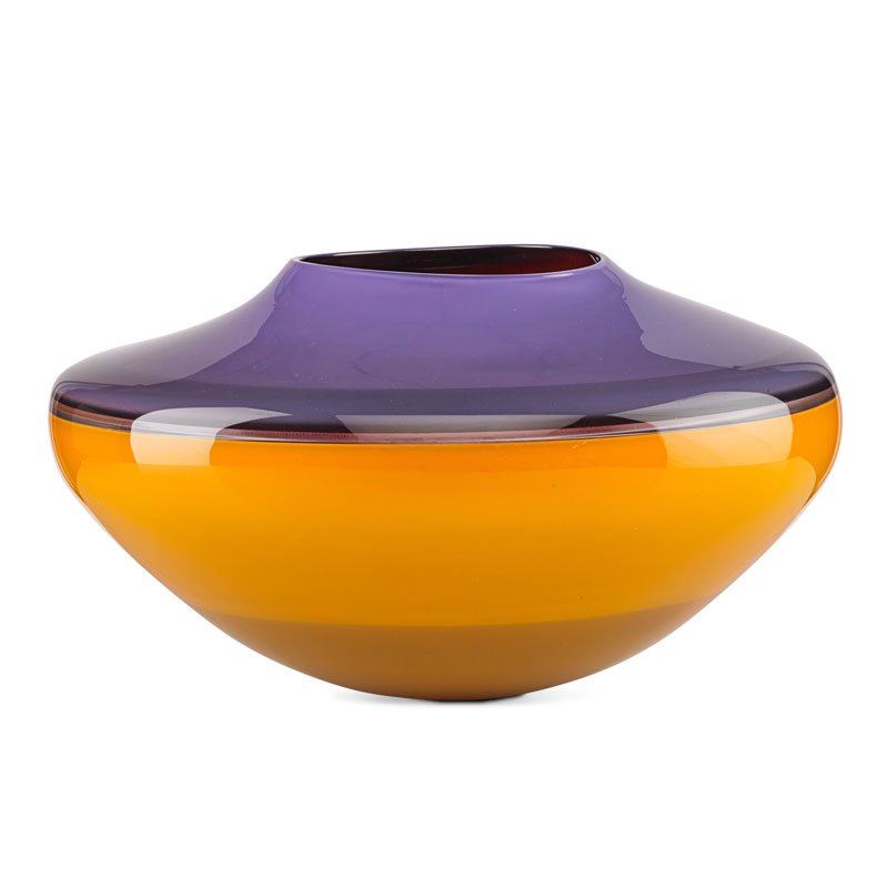 SONJA BLOMDAHL Incalmo glass vessel - Jun 05, 2016 | Rago Arts and ...