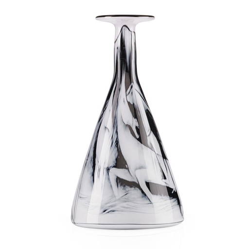 Curtiss Brock; Jan Mares Glass Vase