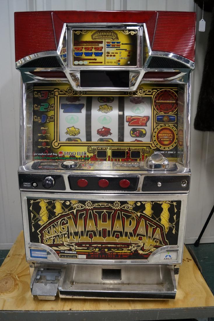 SKILL-STOP ARCADE SLOT MACHINE, KING OF THE MAHARAJA