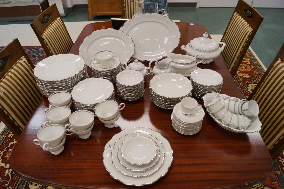 BAVARIAN JOHANN HAVILAND SILVER EDGE PORCELAIN DINNER - Apr 02, 2017 ...