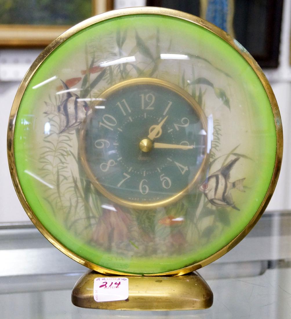 Sessions Aquarius Animated Fish Clock