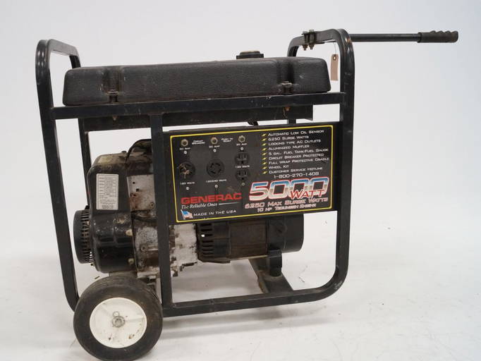 Generac 5000 Watt 10 Hp Generator