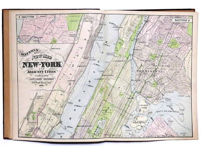 Watson & Co. Atlas Of Hudson River Valley
