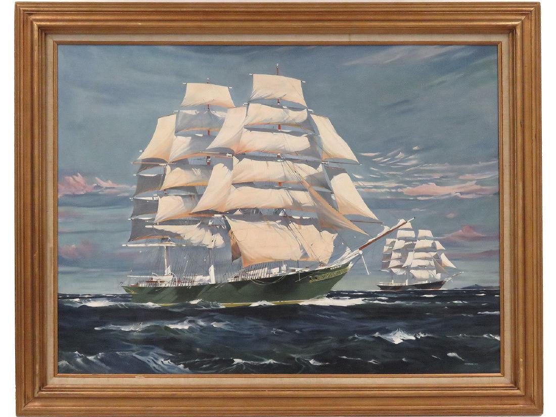 CHRISTIAN SPURLING (BRITISH 20TH CENTURY), OIL ON
