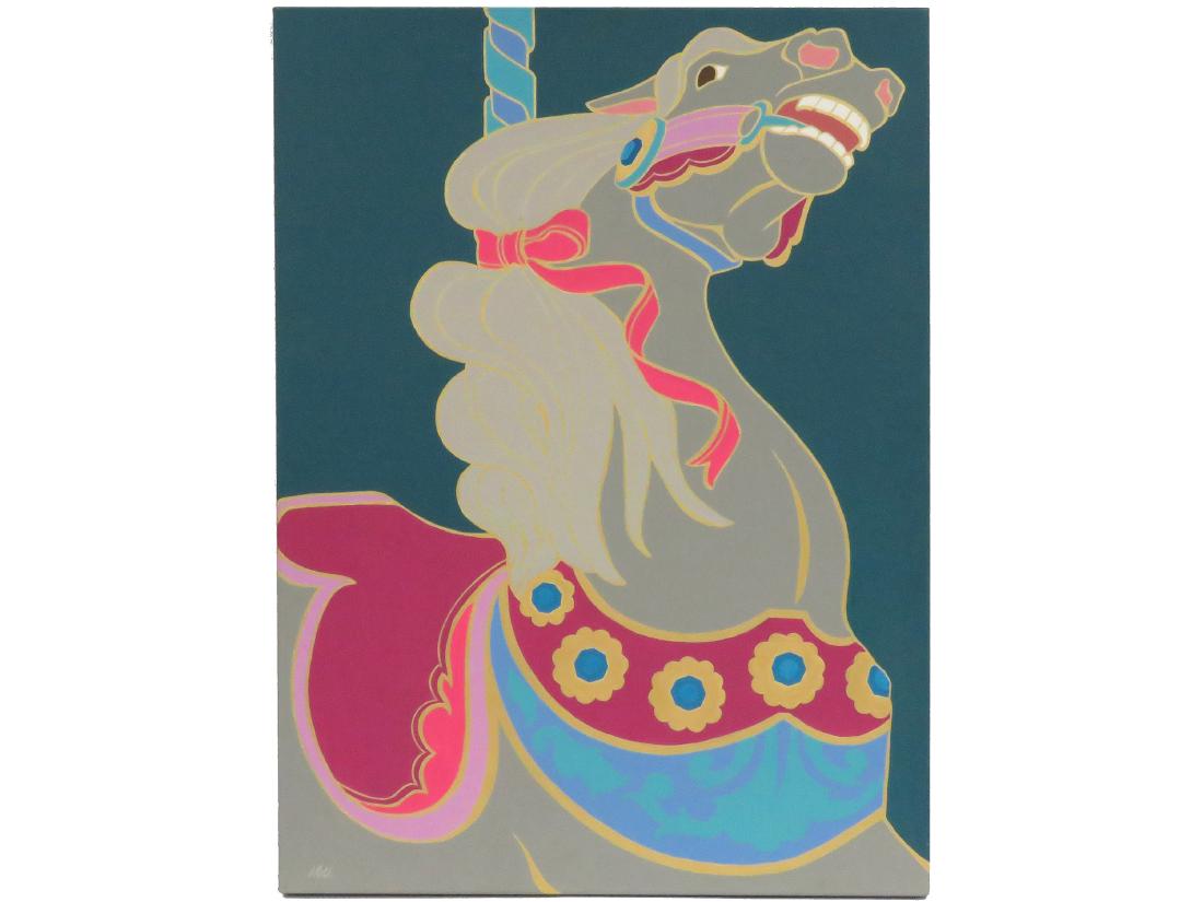 JUDITH ROTH (AMERICAN 20TH CENTURY), OIL ON CANVAS,