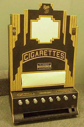 Vintage Rowe Cigarette Vending Machine