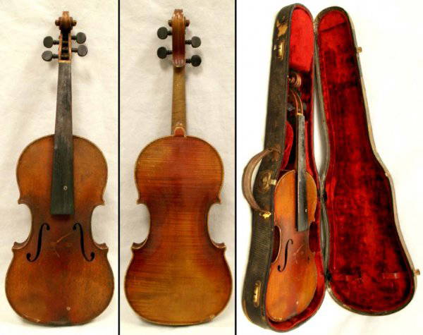 Copy Of Josef Guarnerius Violin, Sign E. Reinhold