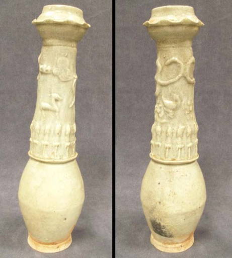 Chinese Glazed Pottery Funerary Jar, Sung Dynasty