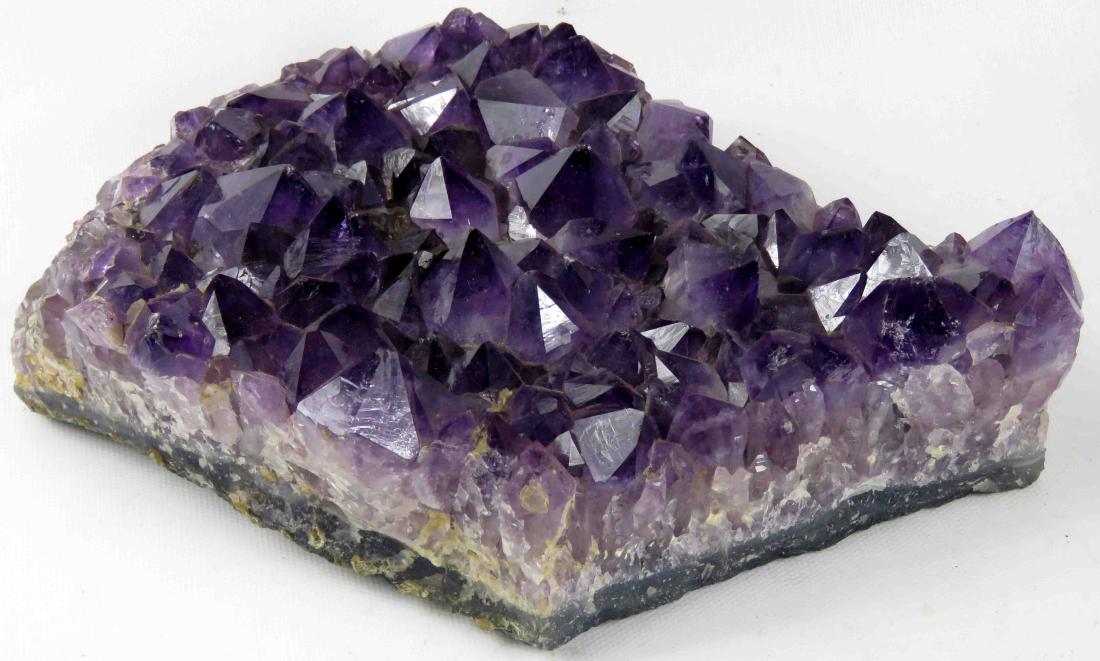 AMETHYST MINERAL SPECIMEN. LENGTH 10"