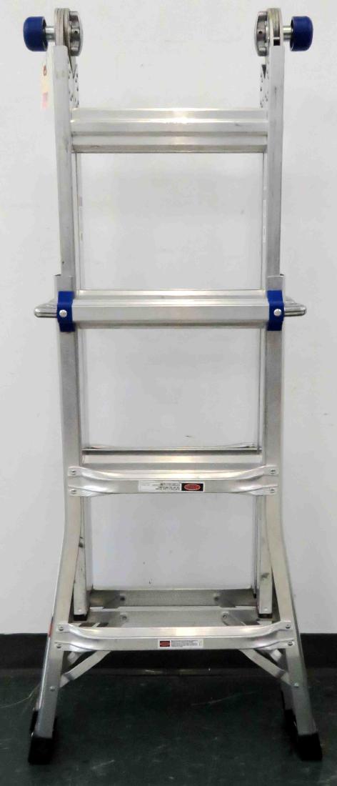 WERNER FOLDING ALUMINUM LADDER