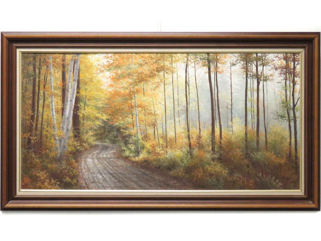 BRUCE K. MITCHELL (AMERICAN KEENE, NY 1933-1995), OIL