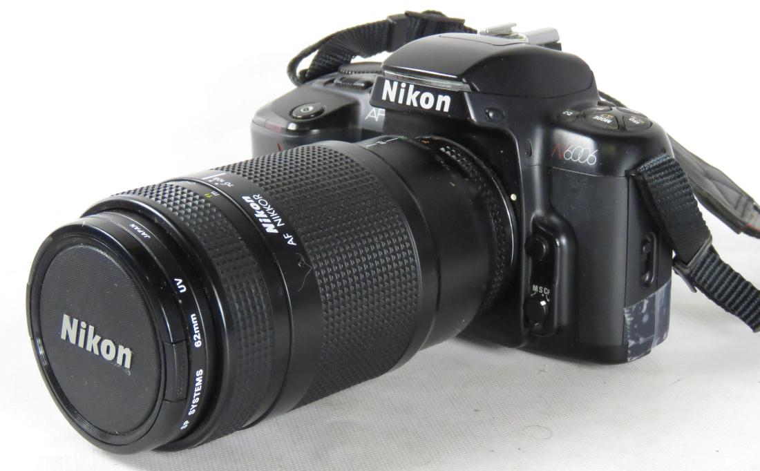 NIKON 6006 35MM AF CAMERA WITH 70-210MM TELEPHOTO LENS, - Jan 17, 2019 ...