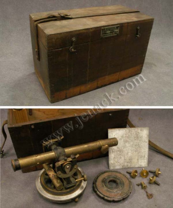 Vintage Bostrom Brady Brass Transit With Case