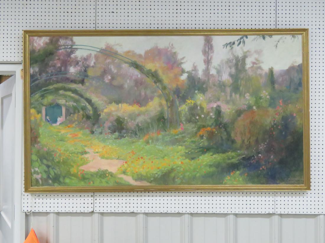 Gail Symon Hicks (american 20th Century), Oil On