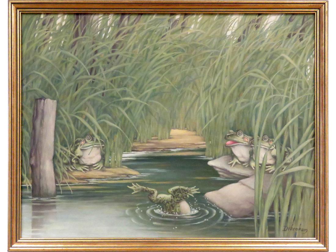 GEORGE DEBENHAM (AMERICAN 1890-1954), OIL ON CANVAS - Mar 11, 2019 ...