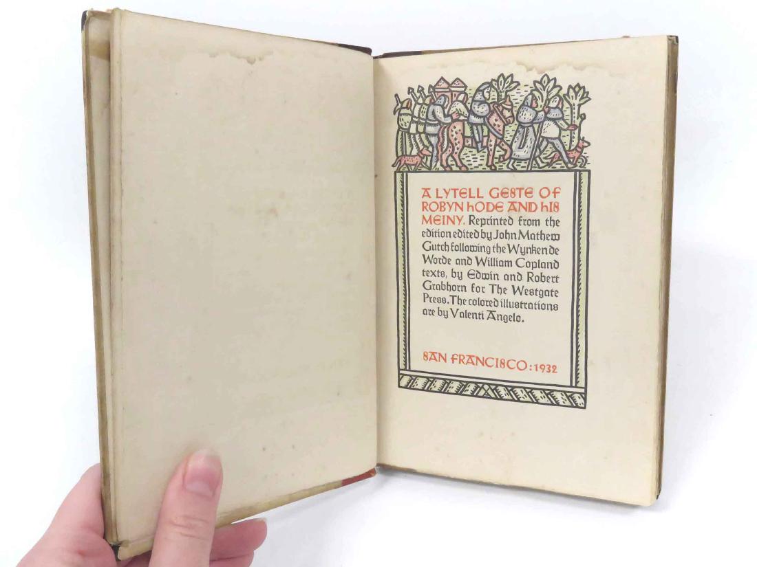 VOLUME-A LYTELL GESTE OF ROBYN HODE AND HIS MEINY,