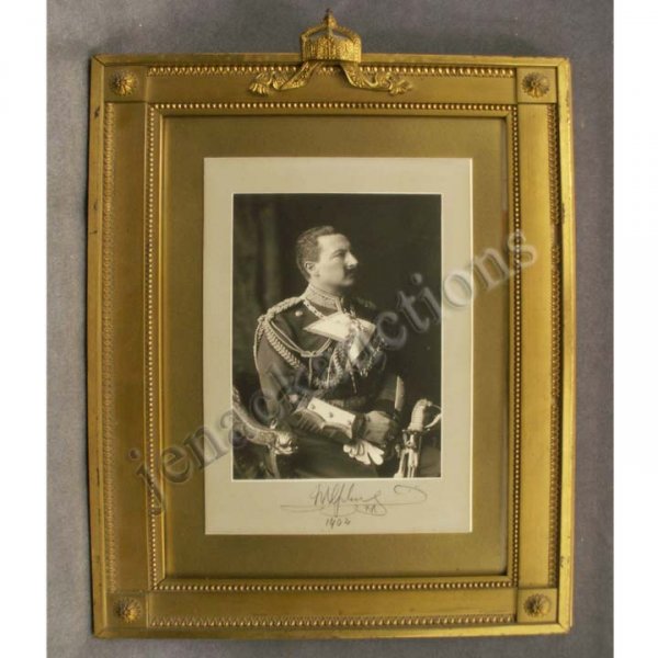 2346: AUTOGRAPHED PHOTO, S.M. KAISER WILHELM II 1902