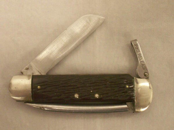 2086: VINTAGE SCHRADE WALDEN MARINER'S KNIFE