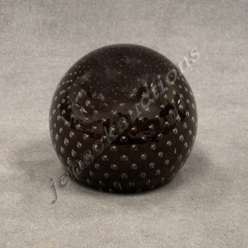 Pairpoint Style Amethyst Paperweight With Air Trap