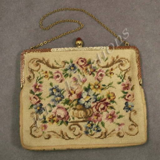 VINTAGE AUSTRIAN PETIT-POINT HAND BAG - Feb 08, 2009 | William J ...