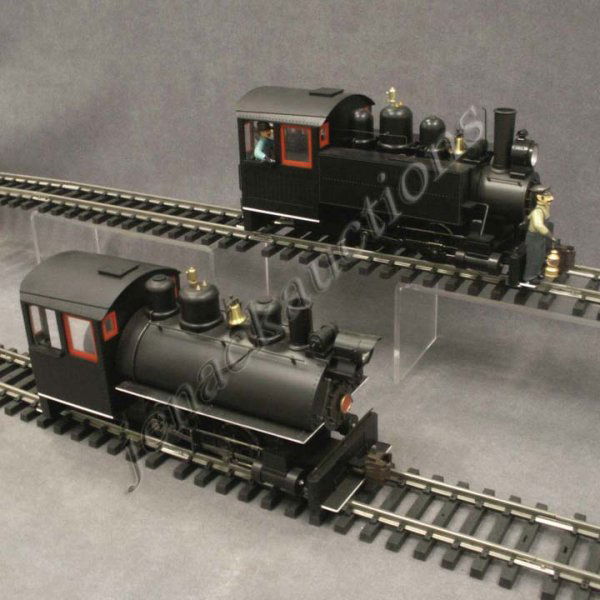 7: (2) BACHMANN SPECTRUM 0-4-0 G-SCALE PORTER ENGINE