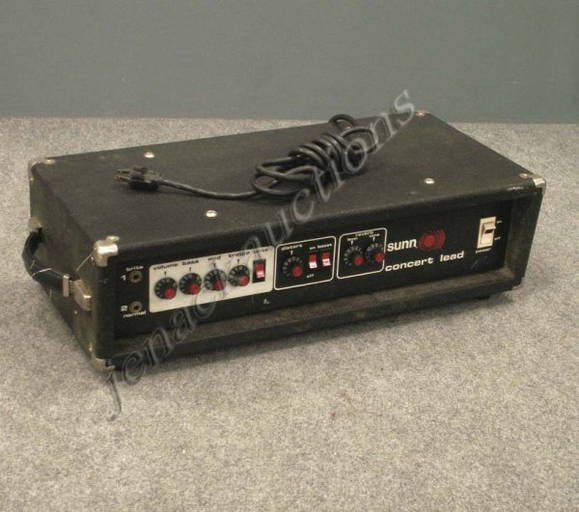 Vintage Sunn Concert Lead Amp Head
