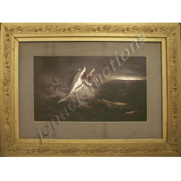 73: HIGHLIGHTED AUTOTYPE PRINT, "THE FIRST EASTER DAWN