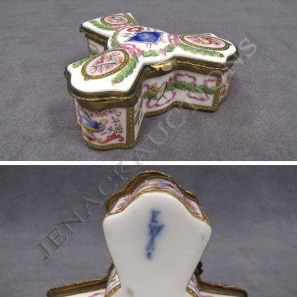 238: MARX EUGENE CLAUSS PORCELAIN BOX