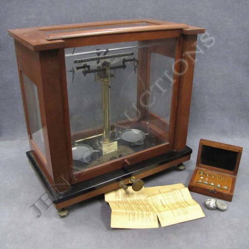 Vintage Voland And Sons Analytical Balance Scale