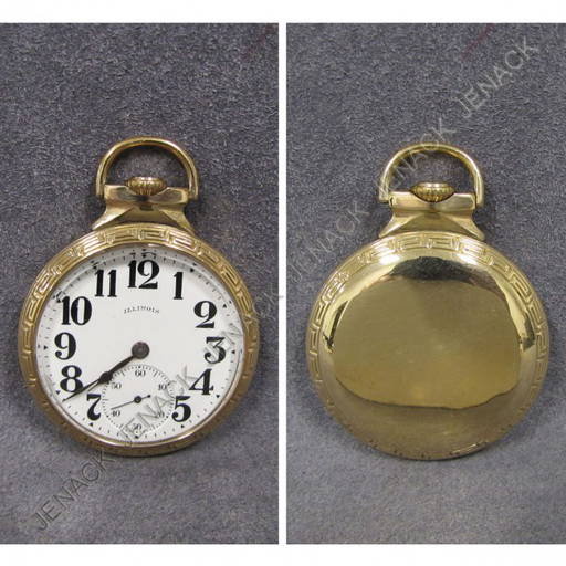 Vintage Illinois Gold Filled Sangamo Pocket Watch