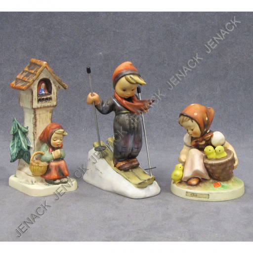 Lot (3) Hummels Including "skier", #59, Goebel Bee