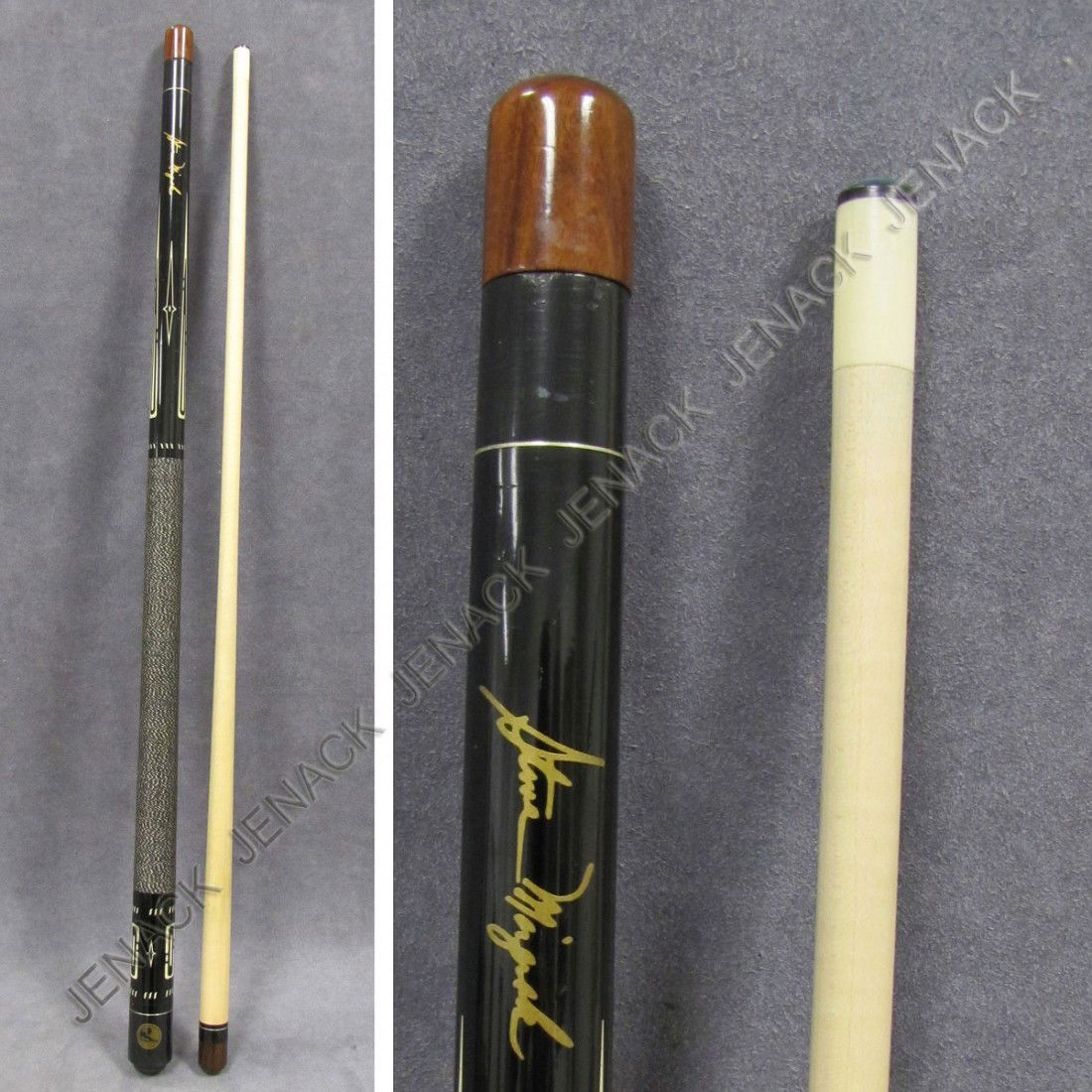 30: VINTAGE STEVE MIZERAK (19.5) OZ CUSTOM POOL CUE