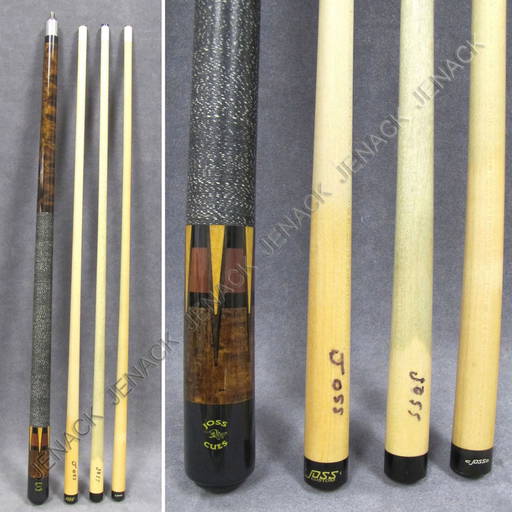 Vintage Joss Custom Inlaid Maple Pool Cue