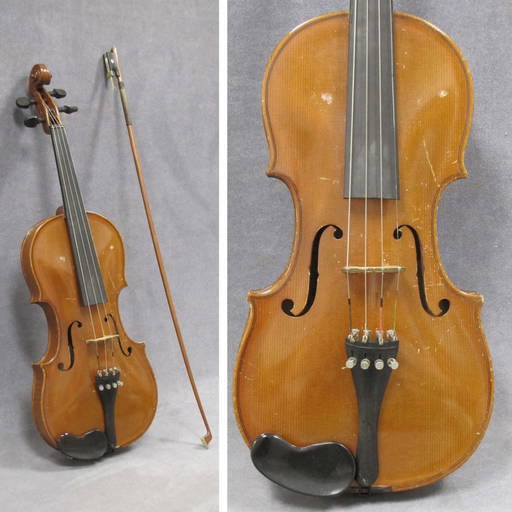 Vintage Tyrolean Violin, Labeled Josef Klotz